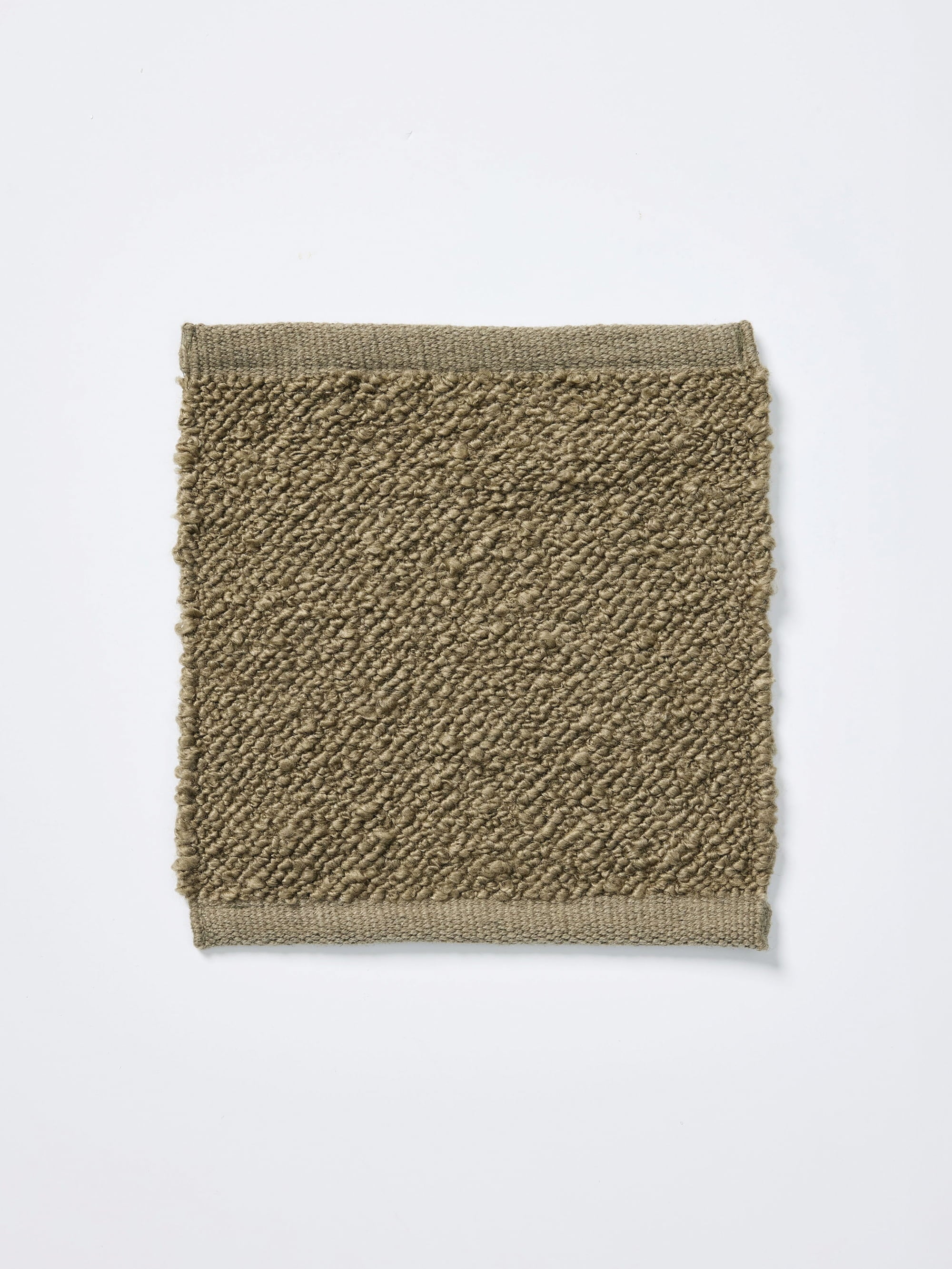 Finn Mud Green Sample Swatch | Tribe Home